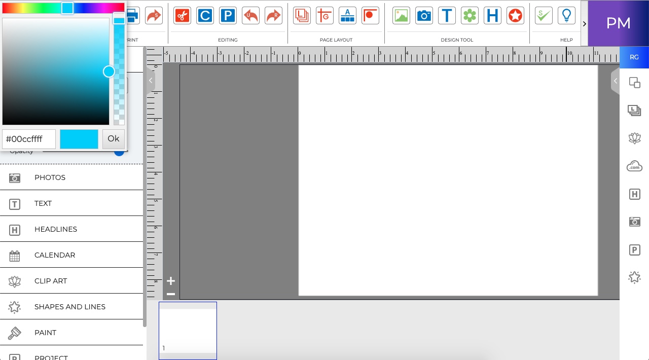 Backgrounds - PrintMaster v9 Userguide